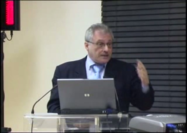 Intervention de M. Daniel BYK, Conseiller Spécial, CES, Luxembourg